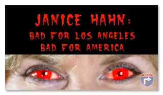 JANICE HAHN: CATTIVO PER LOS ANGELES CATTIVO PER L'AMERICA