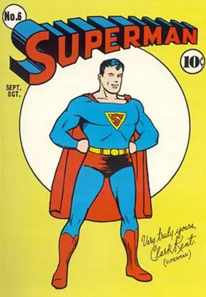 №6 SUPERMAN UPERMAN J0 SENTYABR. OKT. tuly spour Ure Clukkeet: (SVPCAMS)