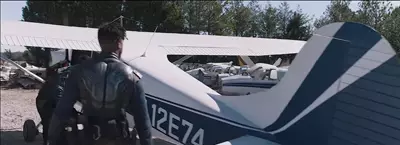 Black Panther getaway plane