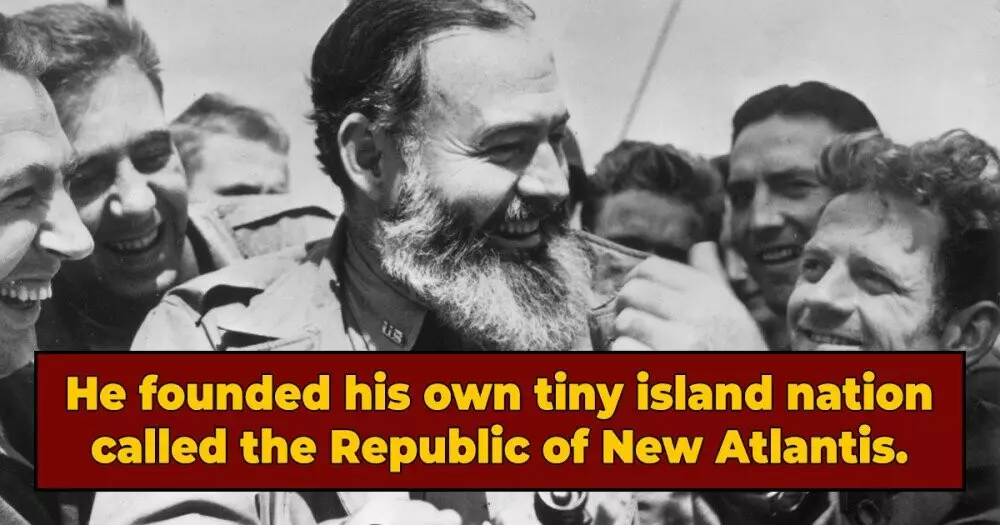 Ο αδερφός του Ernest Hemingway (λιγότερο διάσημος) δημιούργησε τη δική του χώρα