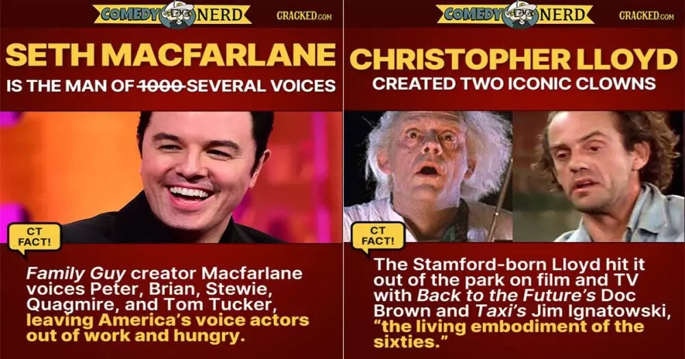 Seth MacFarlane và những người vui tính nhất đến từ Connecticut