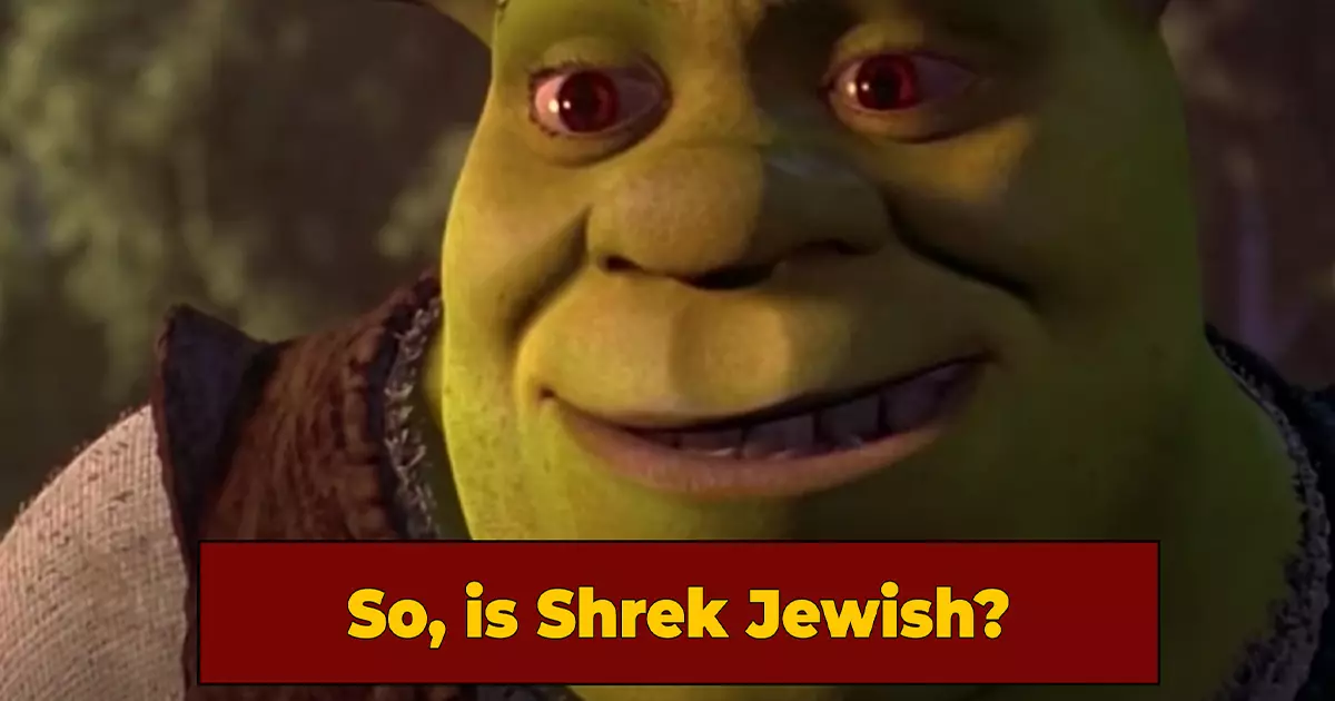 Dan Sekarang, Bukti Menarik bahwa Shrek Diam-diam Adalah Orang Yahudi