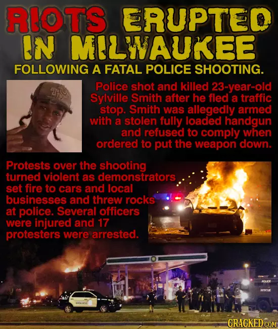 Rikicin Milwaukee ya barke bayan harbin 'yan sanda