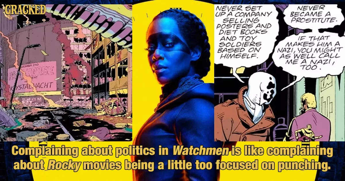 Wéi 'Watchmen' ëmmer iwwer d'Rasse gaangen ass