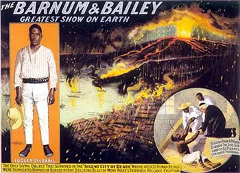 EBARNUM & BAILEY SUURIN SHOW MAANLLA UOCIRSYLBARIS - ONEYINN ORER TMAT RVIDI I Tr S N C DEATH NE AOOOMAN BNES WE Stfotst EBERYOAT 81 THRrgtt