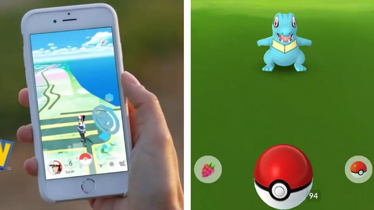 Senelio 64 telefonų „Pokemon Go“ mobilioji mūšio stotis yra puikus vaizdas