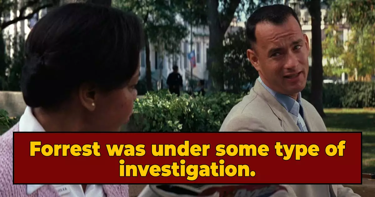 Shady, Hidden Plotline a cikin 'Forrest Gump'