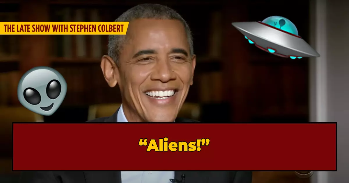 UFOs May ama May Jirin, Madaxweyne Obama Ayaa Yidhi