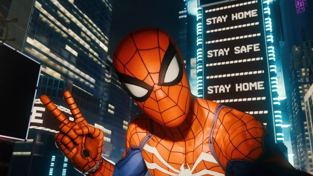 Hra Spider-Man PS4 z roku 2018 s názvem All Of This