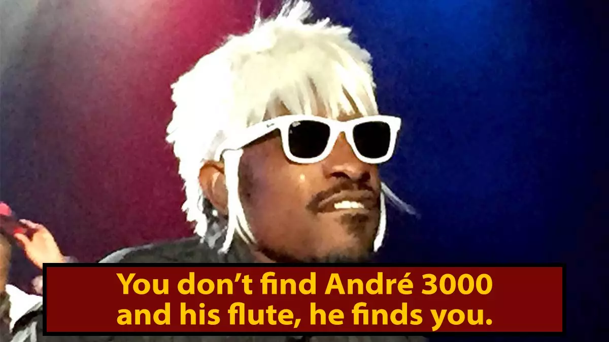 Ο Andre 3000 Γίνεται ο Μεγαλοπόδαρος του Ραπ