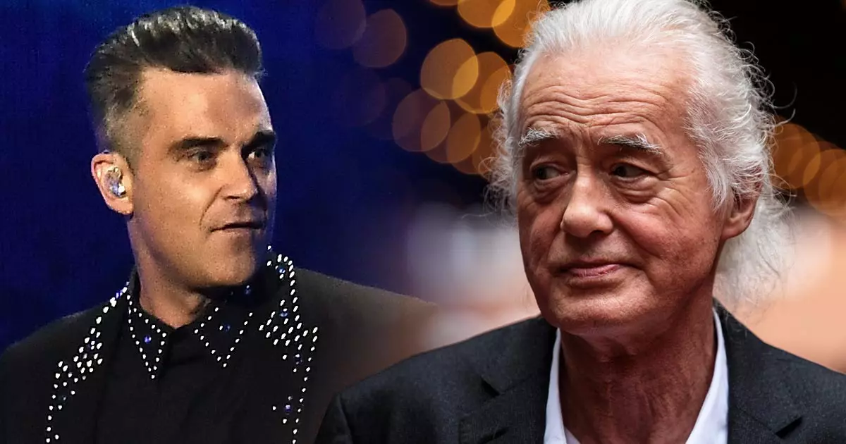 Tiu Rakonto Pri Robbie Williams Kaj Jimmy Page Estas Verŝajna BS