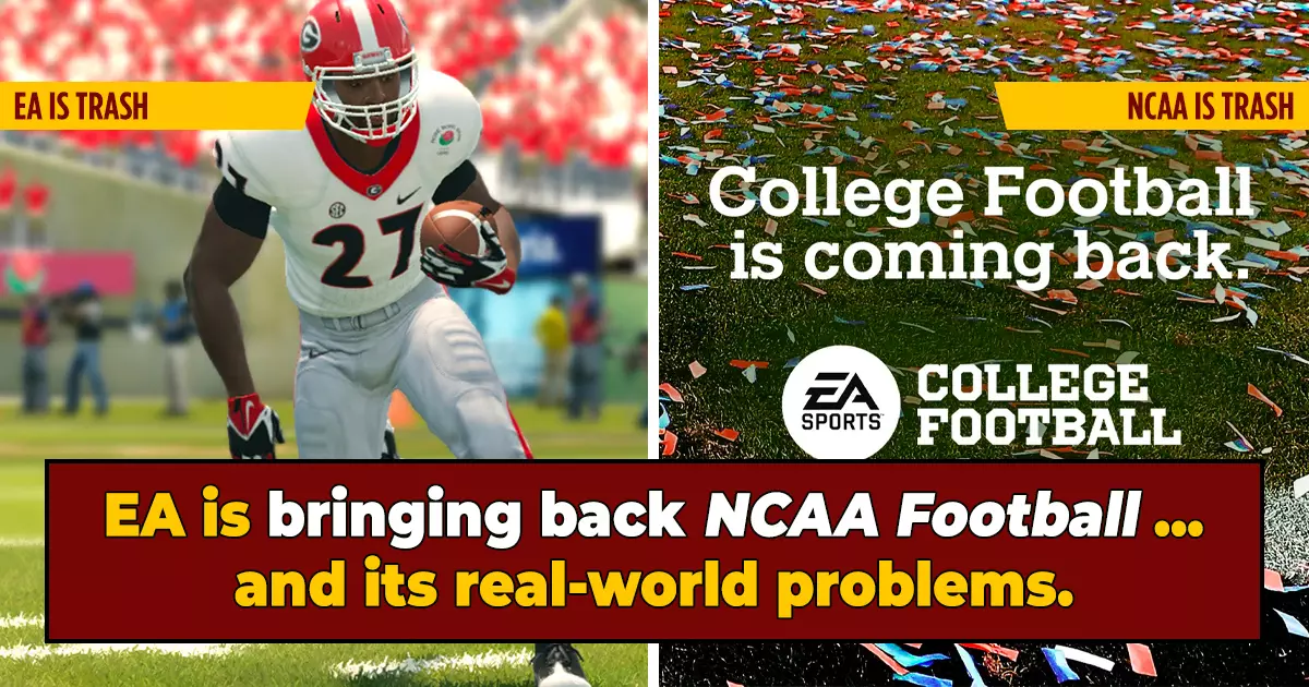 EA Sports กำลังนำ 'NCAA Football' กลับมา ... แต่อย่างไร?