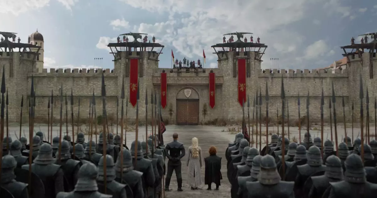 Ähm, was ist los mit King's Landing in "Game of Thrones"?