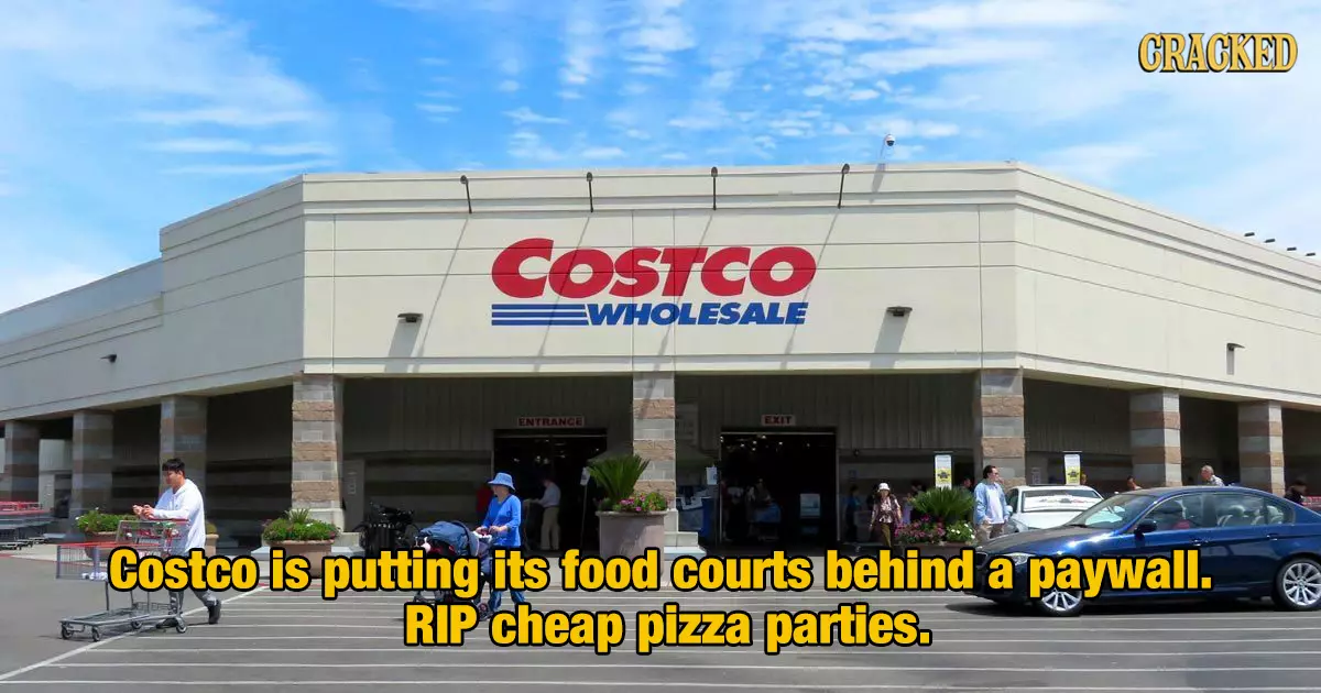 Costco Food Courts zaostávajú za paywallom 16. marec: Tak dlho lacné hotdogy, nečlenovia