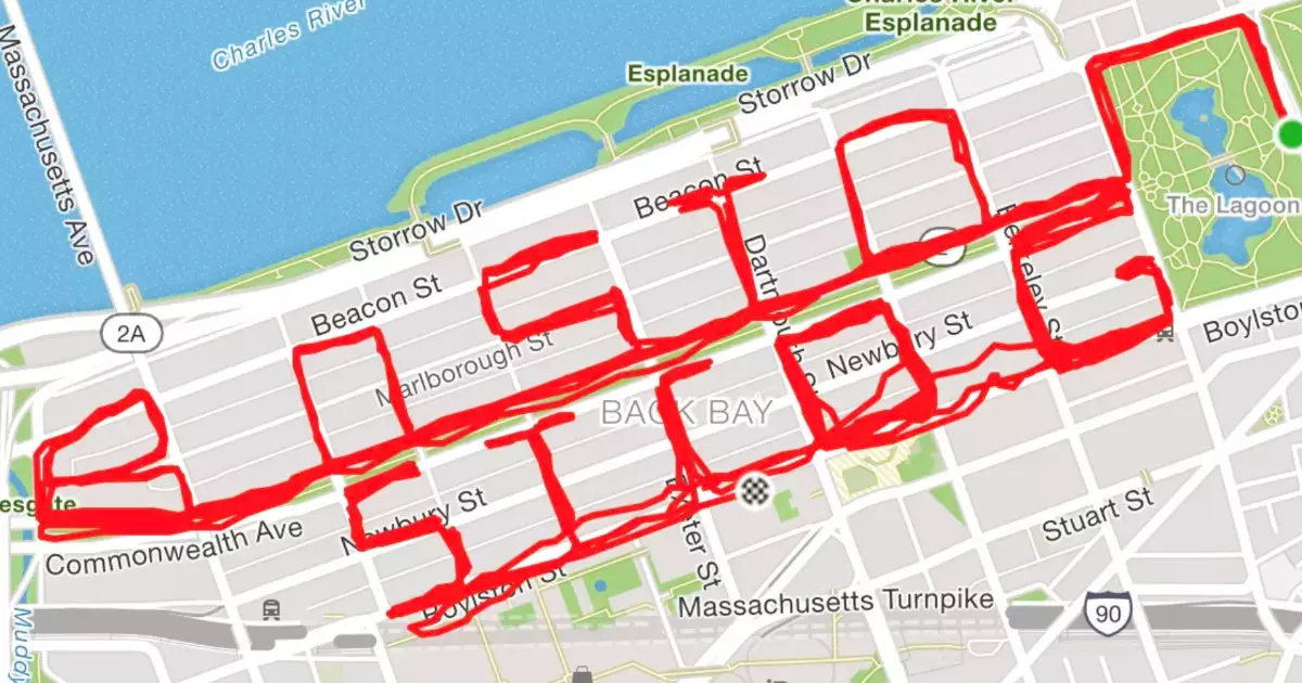 Nakumpleto ng Boston Runner ang Isang Marathon At Natapos Sa Isang Typo