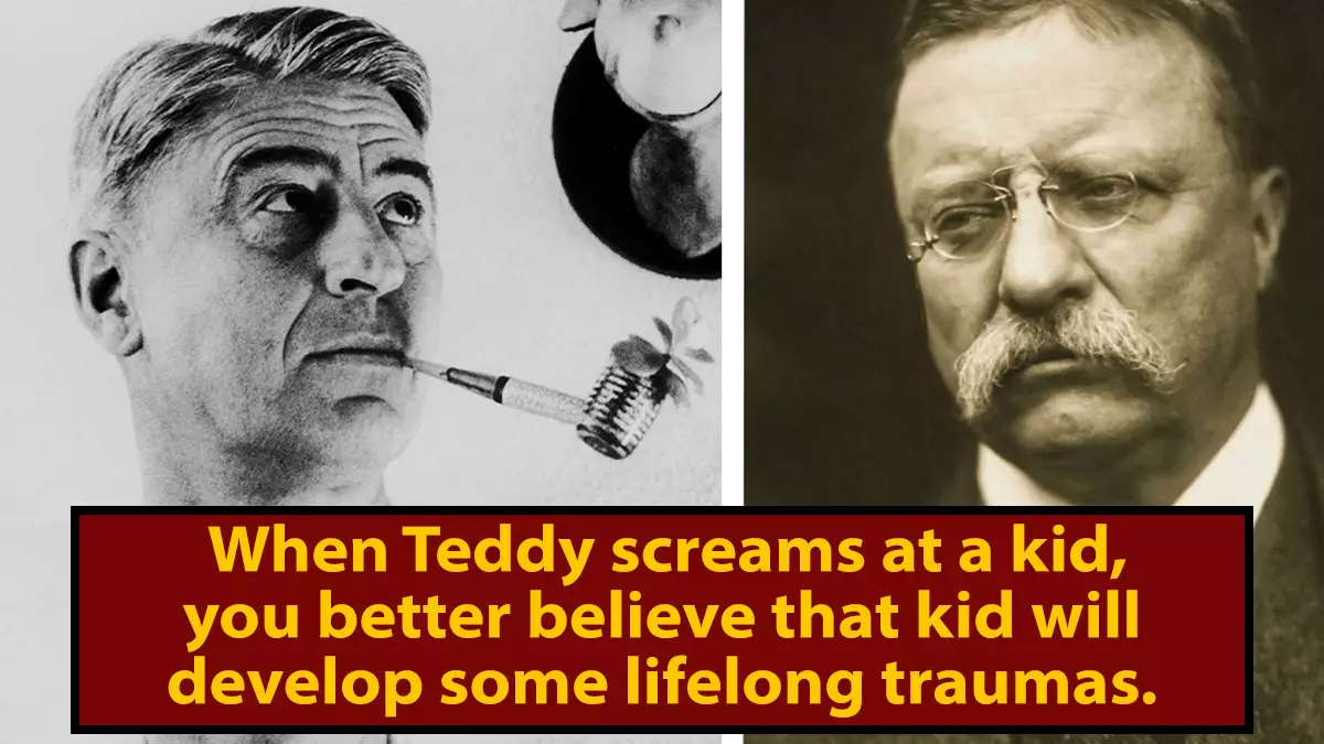 Teddy Roosevelt Scarred A Young Dr. Seuss For Life