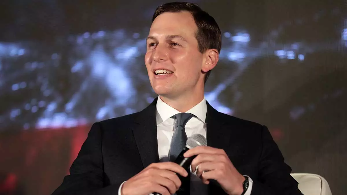 Maniquí de proba de choque da Casa Branca: Jared Kushner