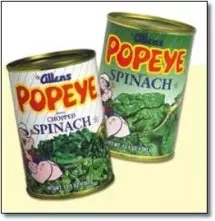 POPEYE os Шпінат allens POPEYE evest ШПІНАТ