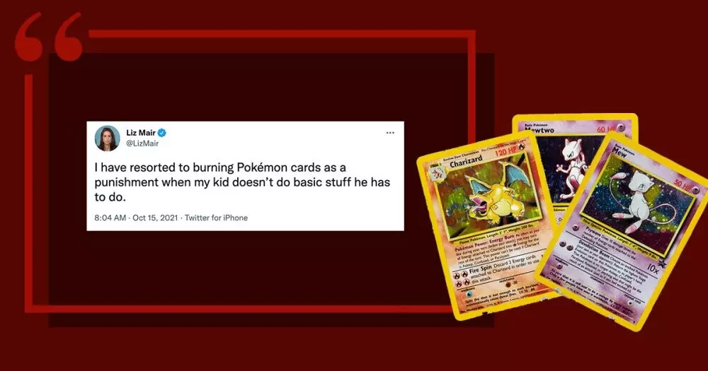 Pokemon карт шатаах ээж Twitter Inferno-г эхлүүлэв