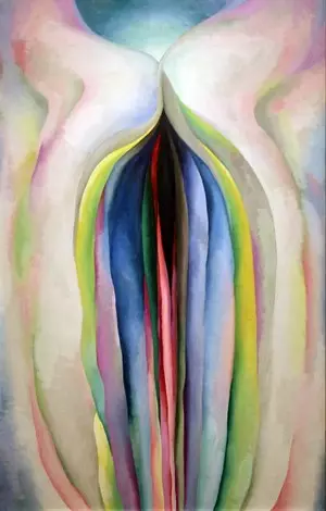 Georgia O'Keeffe เกลียดคนที่คิดว่าภาพวาดดอกไม้ของเธอคือ 'Vaginas' 3148_1