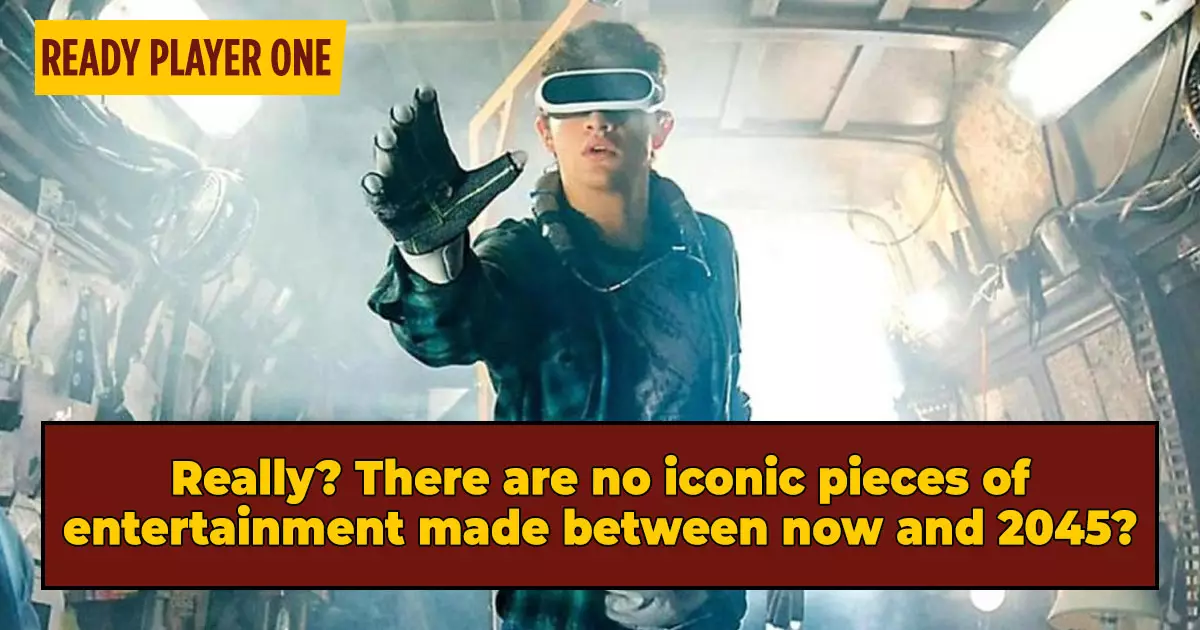 Chifukwa chiyani 'Ready Player One' Inali (Mwina) Kanema Woyipa Kwambiri wa Spielberg