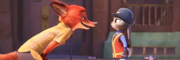 Zootopia Fox agus Bunny