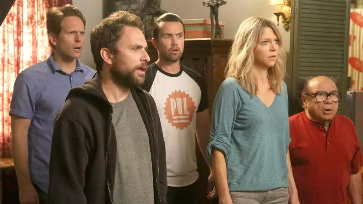 Nor da pertsona ikaragarririk txikiena 'It's Always Sunny In Philadelphia'n?