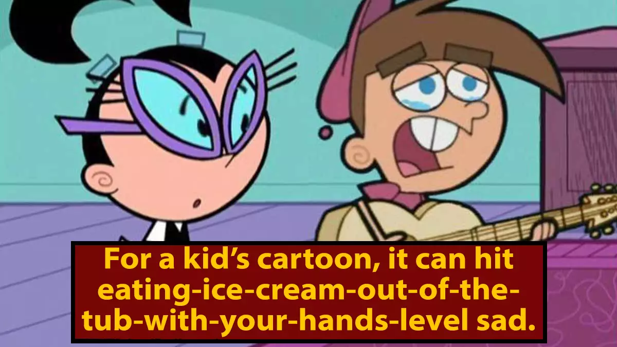 Nor da 'Fairly OddParents' filmeko benetako pertsonaia tristeena?