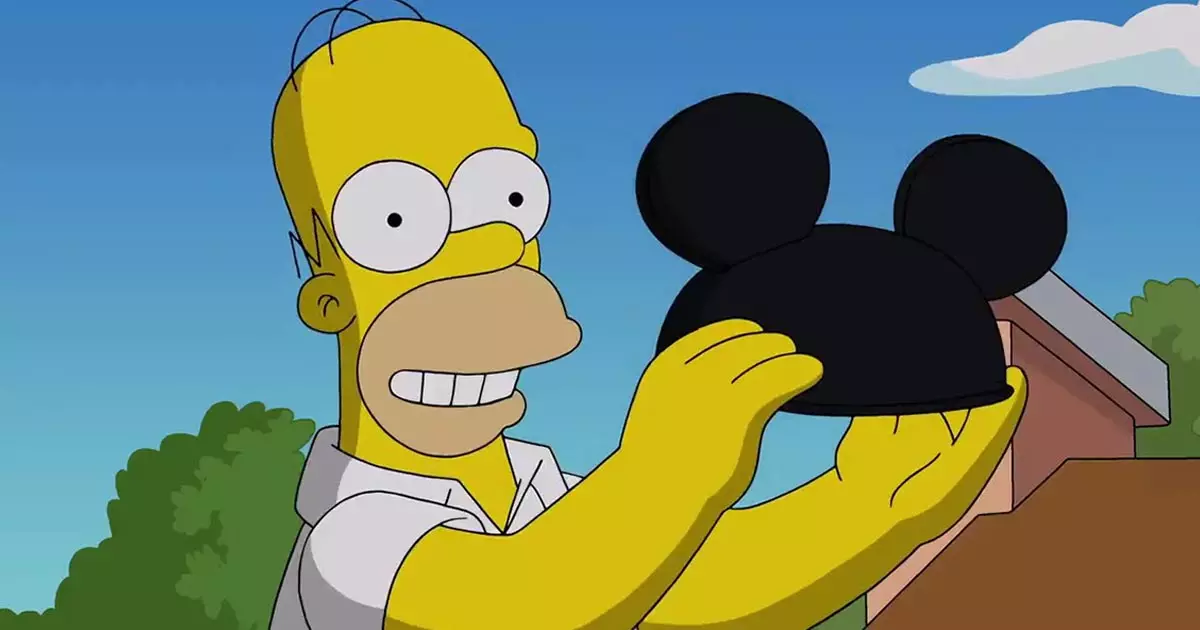 O Disney o lo'o umia 'The Simpsons' o le a fa'a'ese