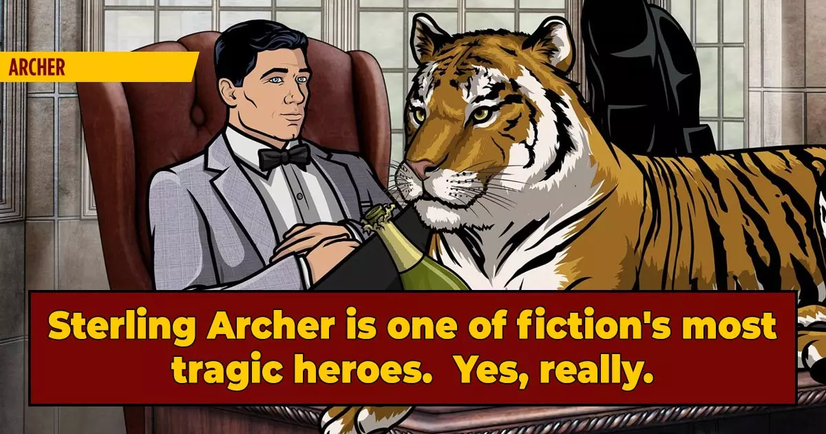 Sterling Archer este deprimat