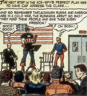 4 čudné príbehy kapitána Ameriky, od ktorých sa MCU držal ďalej 3547_10