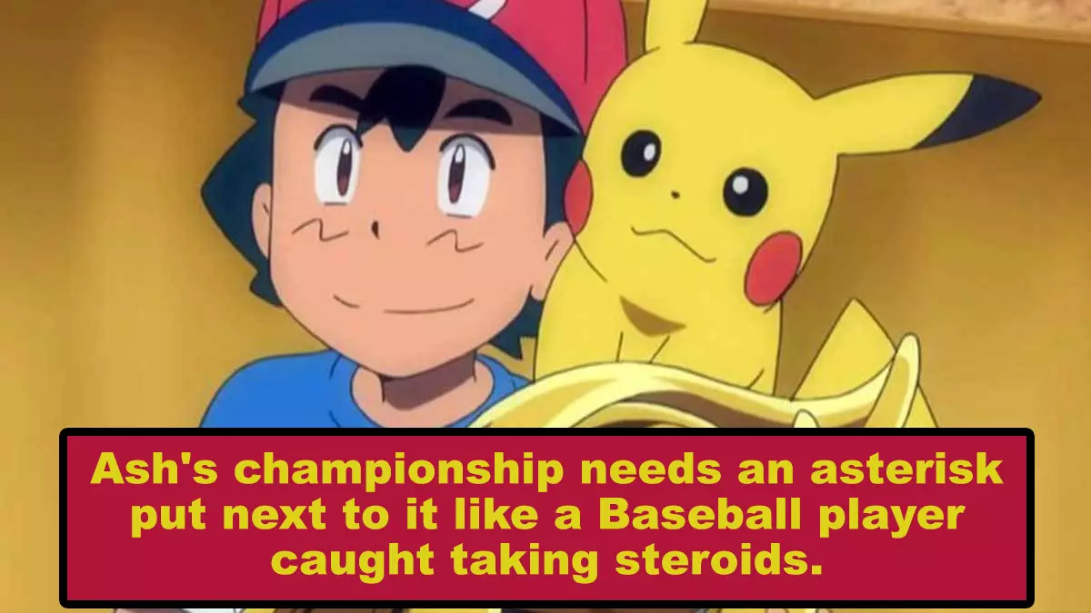 การแข่งขัน Pokemon League Championship ของ Ash เป็นเรื่องตลก