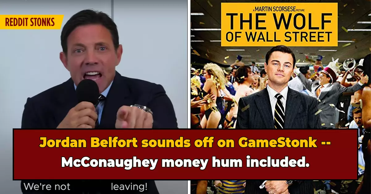 Real-Life 'Wolf of Wall Street' tilbyder råd til Redditors om GameStonks-kontrovers