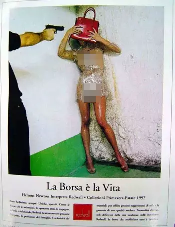 La Borsa dan Vita Helmut Newton Interpreta Redwall Collerioni Primaveya Eseae 1907 Coe dud