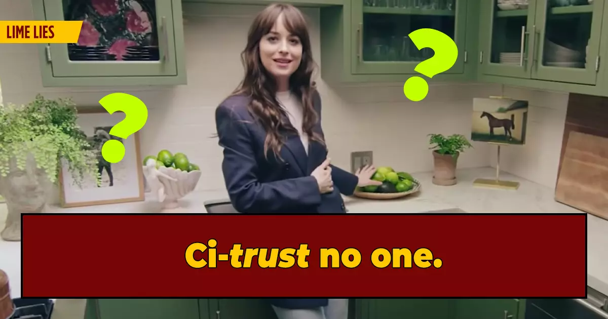 Dakota Johnson Lied To The Entire Internet About Her Vir Zest For Limes