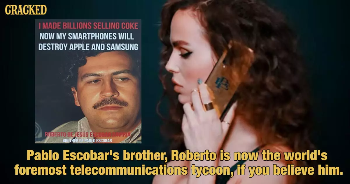 Saga Telefonê ya Fermî ya Pablo Escobar Is Bonkers