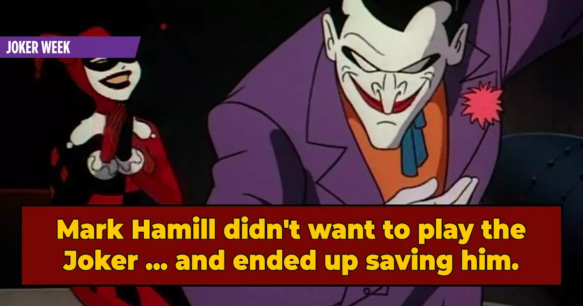 Không ai sẵn sàng cho vai Joker của Mark Hamill ... Ít nhất là Mark Hamill