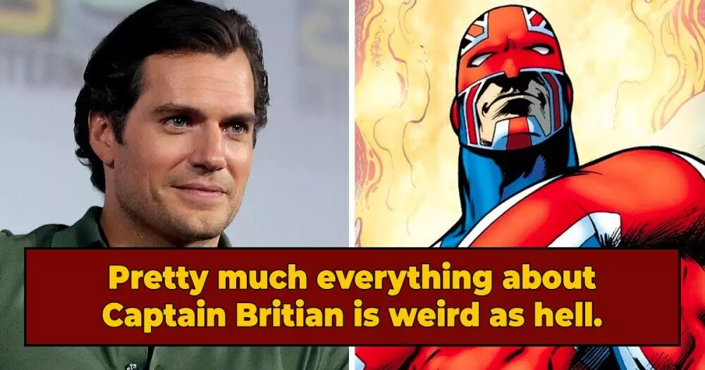 Henry Cavill's Down To Be MCU's Captain Britain (Marvel's Oddest Hero)