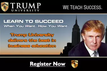 TRUMP ENSEÑAMOS ÉXITO. UNIVERSIDAD APRENDE A TENER ÉXITO Woen You Want. Cómo Weot. Trump University ofrece lo mejor en educación empresarial Regístrese ahora