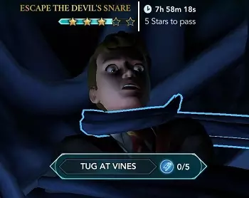 ESCAPE THE DEVIL'S SNARE C 7h 58m 18s 5 Stars to pass TUG AT VINES 4 0/5