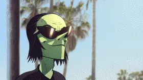 De gekke gefolgen fan in Gorillaz / Powerpuf Crossover