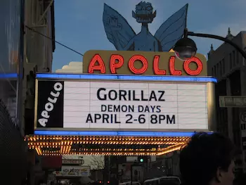 APOLLO GORILLAZ KWANAKI ALJANU 2-6 8PM APoLLo