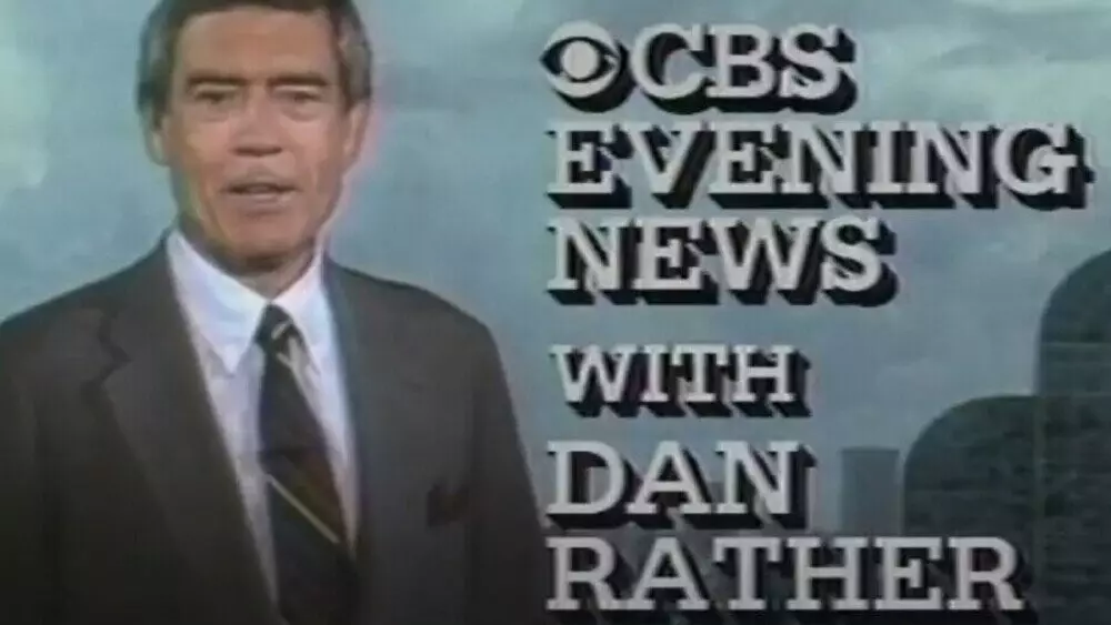 Dan Rather una volta si è allontanato dal set, senza lasciare nulla in onda per sei minuti