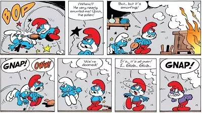 आधुनिक जोम्बीहरू द्वारा आविष्कार गरिएको थियो ... Smurfs? 6357_5