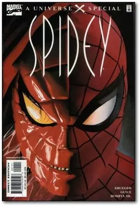 MARVEL SPIDY A UNIVERSE SPECIAL EEORA KRUUEGER CLLCE oEEY HOMEYA sI