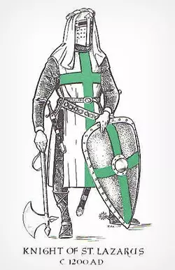 CABALLERO DE ST. LAZABUIS C 1200AD