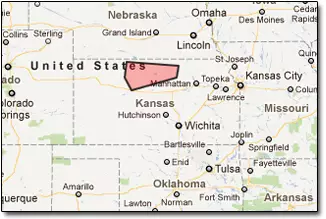 Cedaf rie Nebraska Omaha Des Moines Rapids Collins Sterling Grand Islande Lincoln QuIn St Joseph Stáit Aontaithe Mheiriceá Kansas ado Topeka City MIattan Colunt o