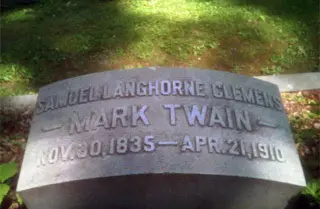 LANGHORNE LILMES AUUs MARK TWAIN 1835 APR211910 мич