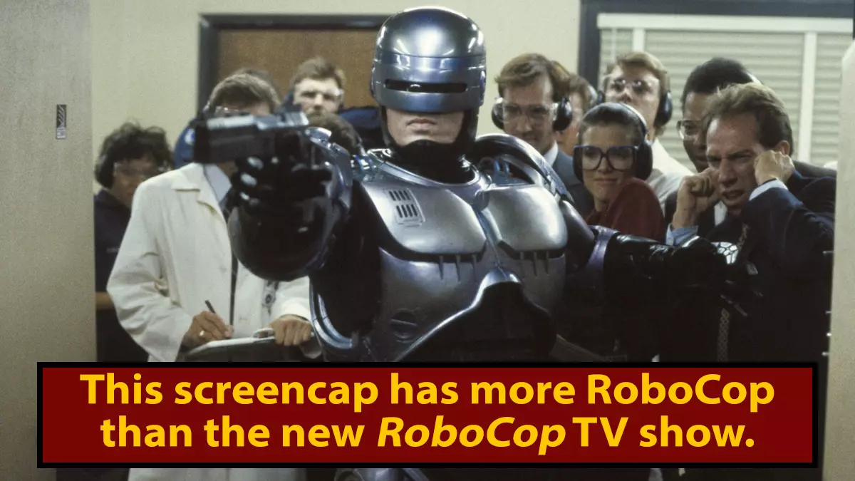 Կլինի նոր «RoboCop» շոու ... Առանց RoboCop-ի