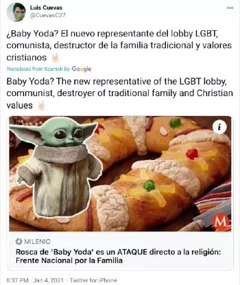 Çawa Baby Yoda bû îkonek LGBT ya Amerîkaya Latîn 8985_3